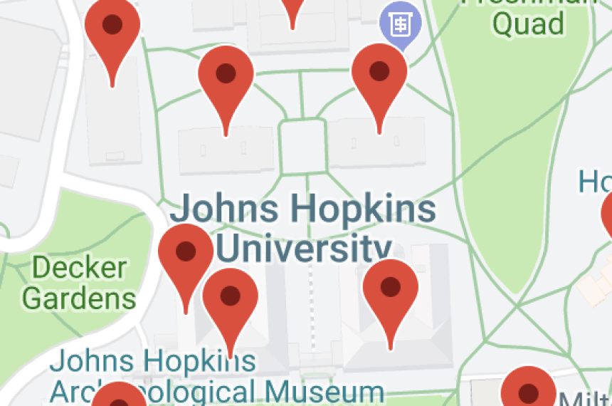 Maps & Directions | Johns Hopkins University