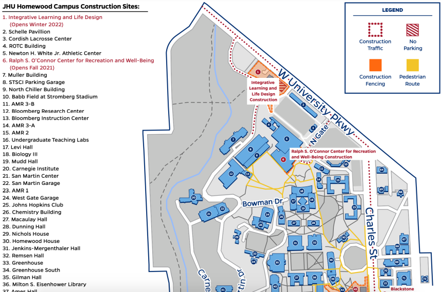 Maps & Directions | Johns Hopkins University