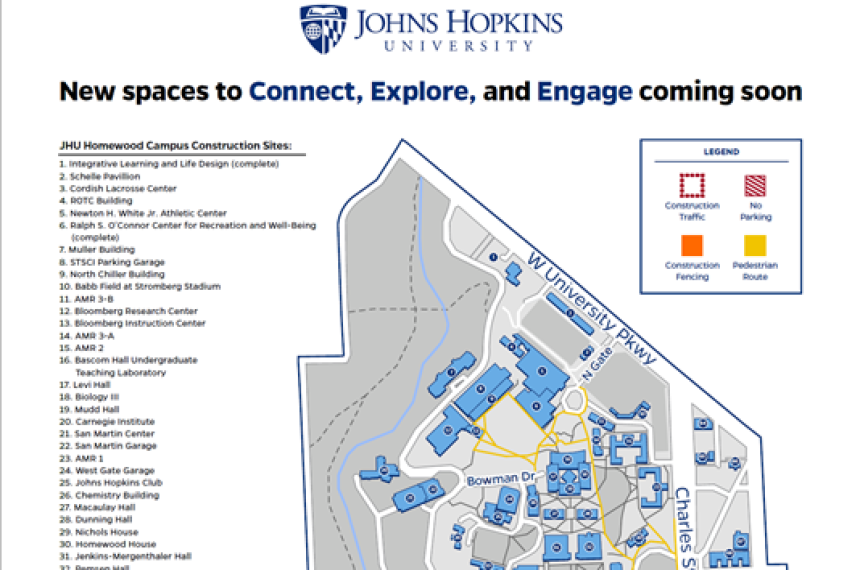 Maps & Directions | Johns Hopkins University